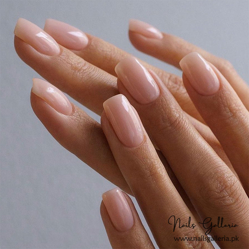 🌸 Subtle Sheen – Press-On Nails (24Pcs) - Free Nail Kit Included ...